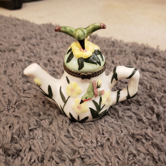 Other | Hummingbird Teapot Trinket Box | Poshmark